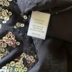 Garnet Hill | Tops | Garnet Hill Sequined Tank Top Nwot | Poshmark